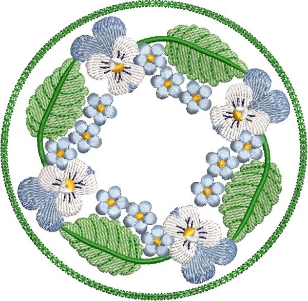 Pretty Pansies Sets 1 and 2 Small | OregonPatchWorks