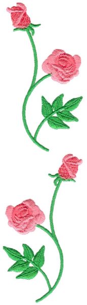 Rose Decor Borders Sets 1 and 2 Large