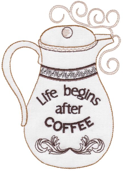 Coffee Time Sets 1 Small and Large | OregonPatchWorks