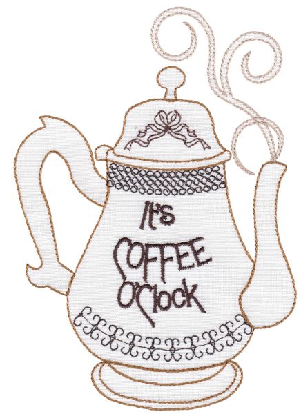 Coffee Time Sets 1 Small and Large | OregonPatchWorks