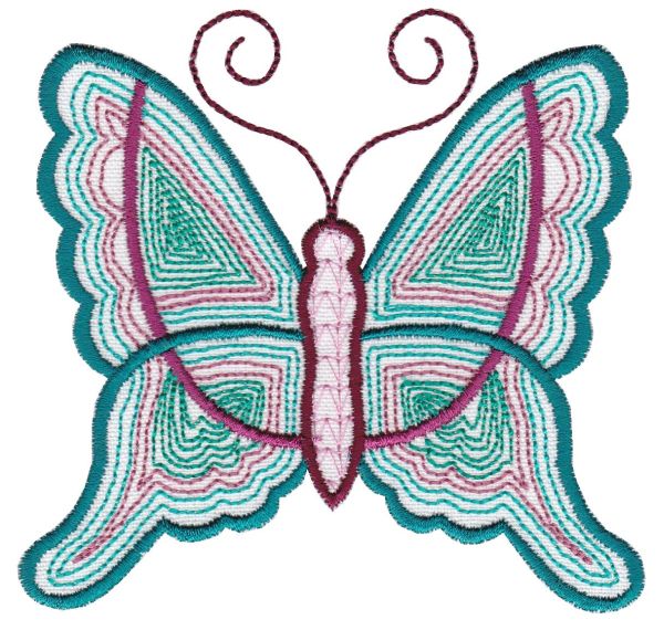 Butterfly Symmetry Set 1 Small | OregonPatchWorks