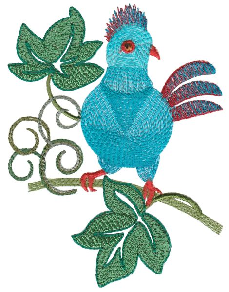 Crewel Birds Set 1 Medium