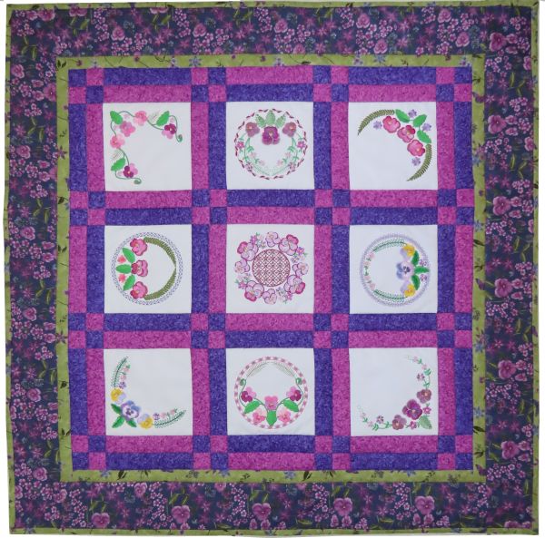 Pansy Delights Large Set 1