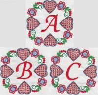 Crewel Baltimore Alphabet Small Singles | OregonPatchWorks