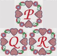 Crewel Baltimore Alphabet Small Singles | OregonPatchWorks