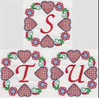 Crewel Baltimore Alphabet Small Singles | OregonPatchWorks