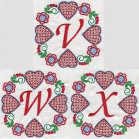 Crewel Baltimore Alphabet Small Singles | OregonPatchWorks