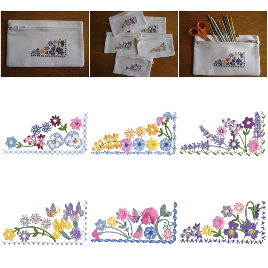 Vintage Short Corners Set 1 Small | OregonPatchWorks