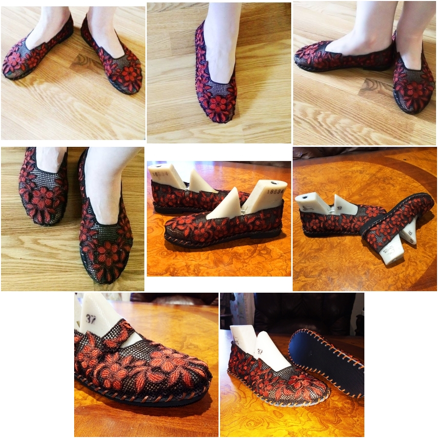 Lace Shoes Beatrice | OregonPatchWorks