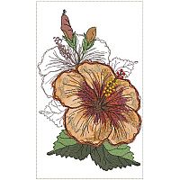 Hibiscus Collage Combinations | OregonPatchWorks