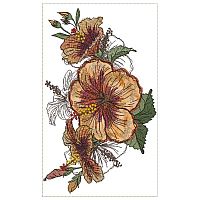 Hibiscus Collage Combinations | OregonPatchWorks