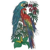 Exotic Parrots | OregonPatchWorks
