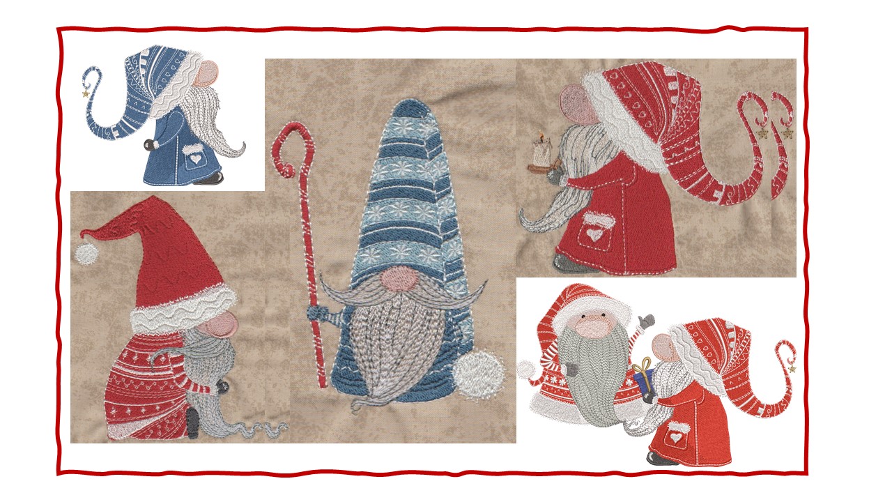 Pretty Little Gnomes | OregonPatchWorks