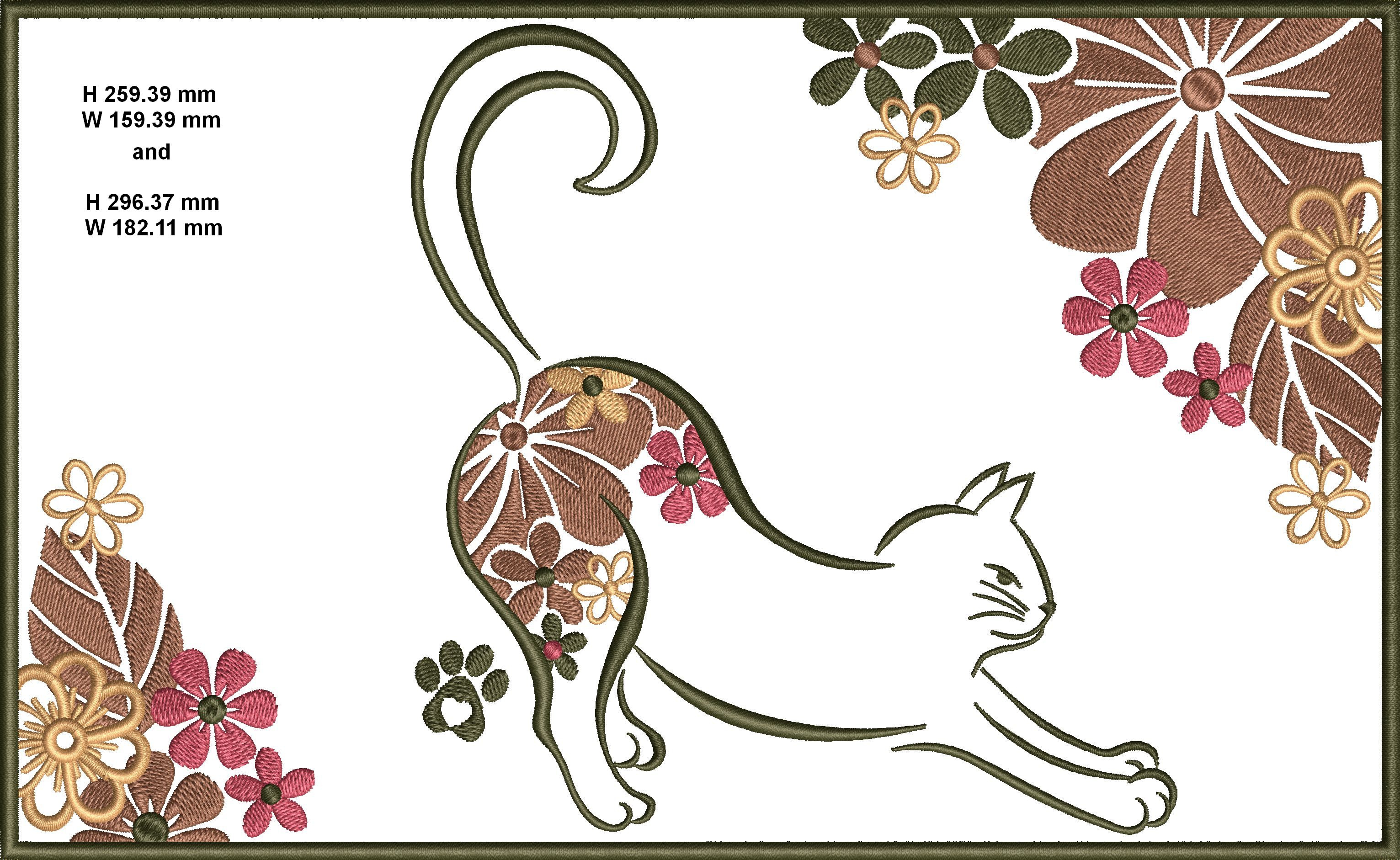 Flower Cats | OregonPatchWorks