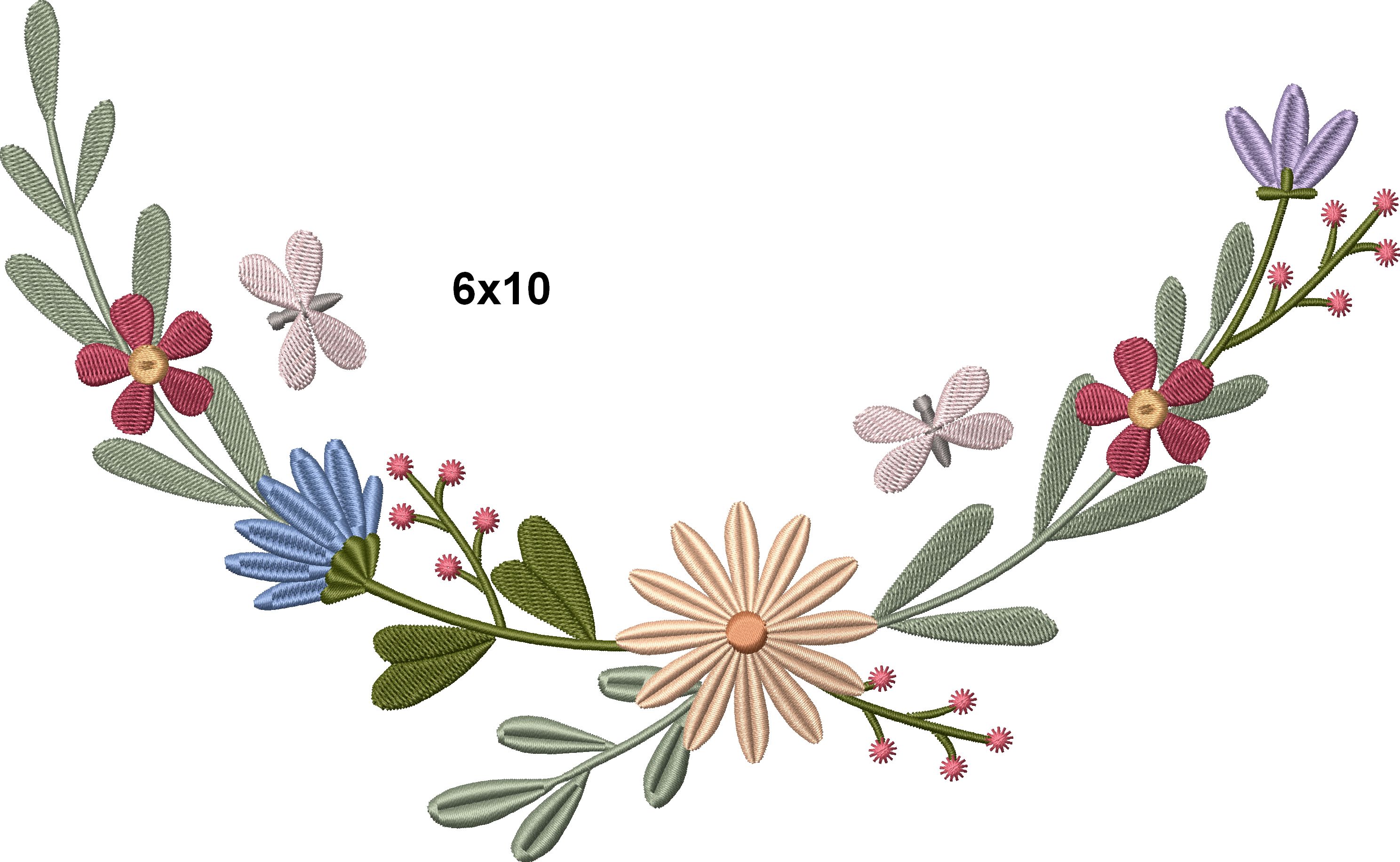 Floral Applique Hedgehog | OregonPatchWorks