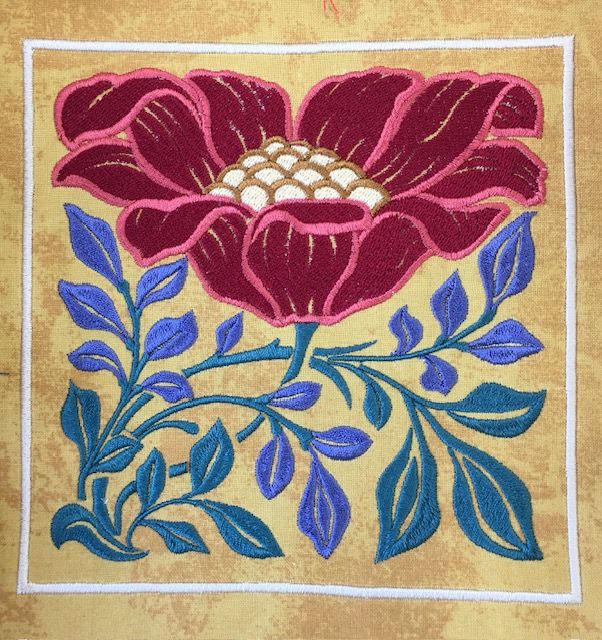ART DECO FLOWERS | OregonPatchWorks