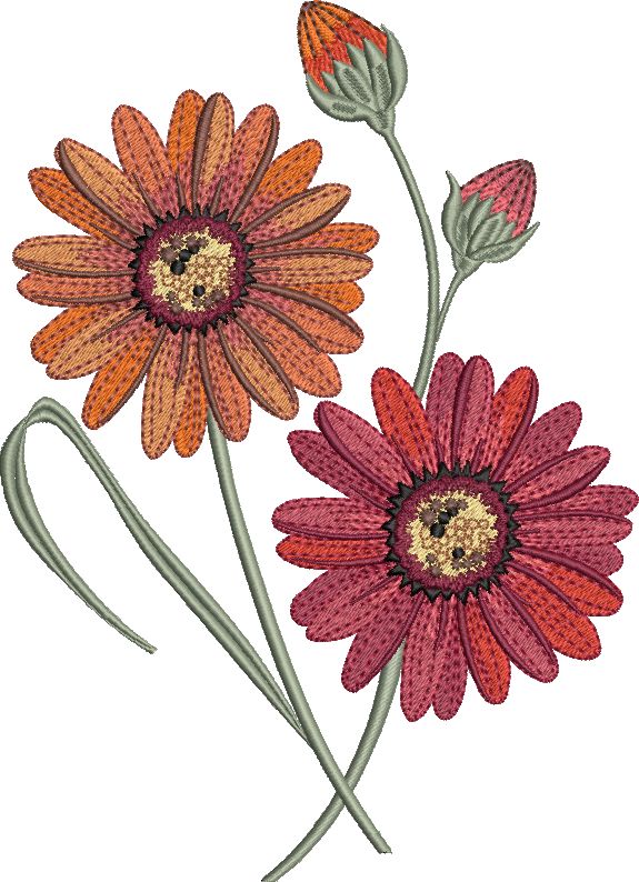 Flower Singles | OregonPatchWorks