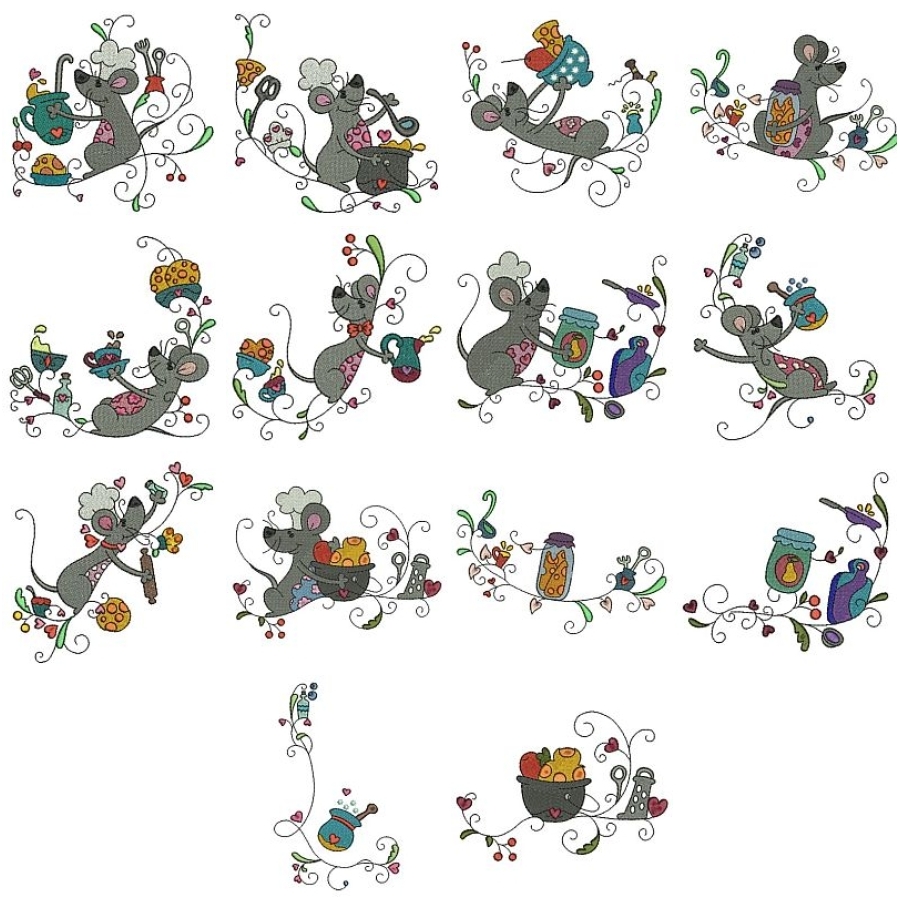 KITCHEN MICE | OregonPatchWorks