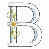 Daisy Alphabet | OregonPatchWorks