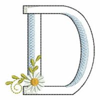 Daisy Alphabet | OregonPatchWorks