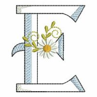 Daisy Alphabet | OregonPatchWorks