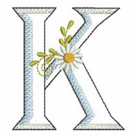 Daisy Alphabet | OregonPatchWorks