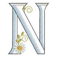 Daisy Alphabet | OregonPatchWorks