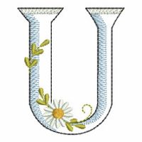 Daisy Alphabet | OregonPatchWorks