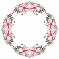 Rippled Hibiscus | OregonPatchWorks