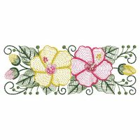 Rippled Hibiscus | OregonPatchWorks