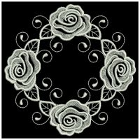White Work Roses 3 | OregonPatchWorks