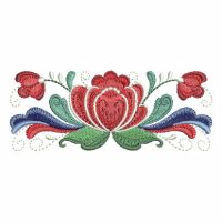 Rosemaling Roses 2 | OregonPatchWorks