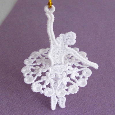 3D FSL Ballerina | OregonPatchWorks