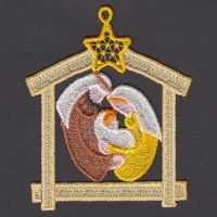 FSL Nativity Ornaments 2 | OregonPatchWorks