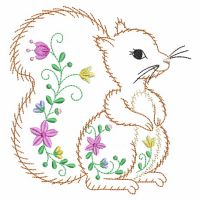 Vintage Floral Animals | OregonPatchWorks