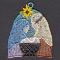 FSL Nativity Ornaments 3 | OregonPatchWorks