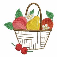 Basket Of Fruit | OregonPatchWorks