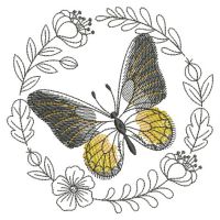 Butterfly Frame | OregonPatchWorks