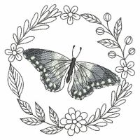 Butterfly Frame | OregonPatchWorks