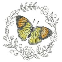 Butterfly Frame | OregonPatchWorks