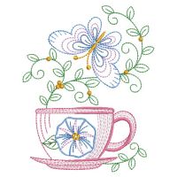 Vintage Butterflies At Teatime | OregonPatchWorks