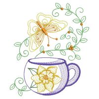 Vintage Butterflies At Teatime | OregonPatchWorks