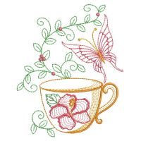 Vintage Butterflies At Teatime | OregonPatchWorks