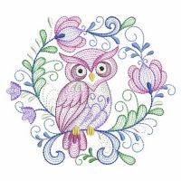 Rosemaling Owl 2 | OregonPatchWorks