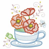 Teacup In Bloom 3 | OregonPatchWorks
