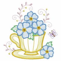 Teacup In Bloom 3 | OregonPatchWorks