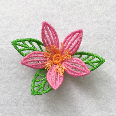 3D FSL Flowers 4 | OregonPatchWorks