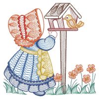 Rippled Sunbonnet Sue | OregonPatchWorks