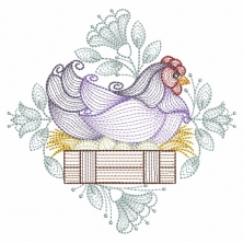 Rippled Chickens 2 | OregonPatchWorks