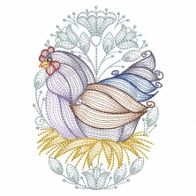 Rippled Chickens 2 | OregonPatchWorks